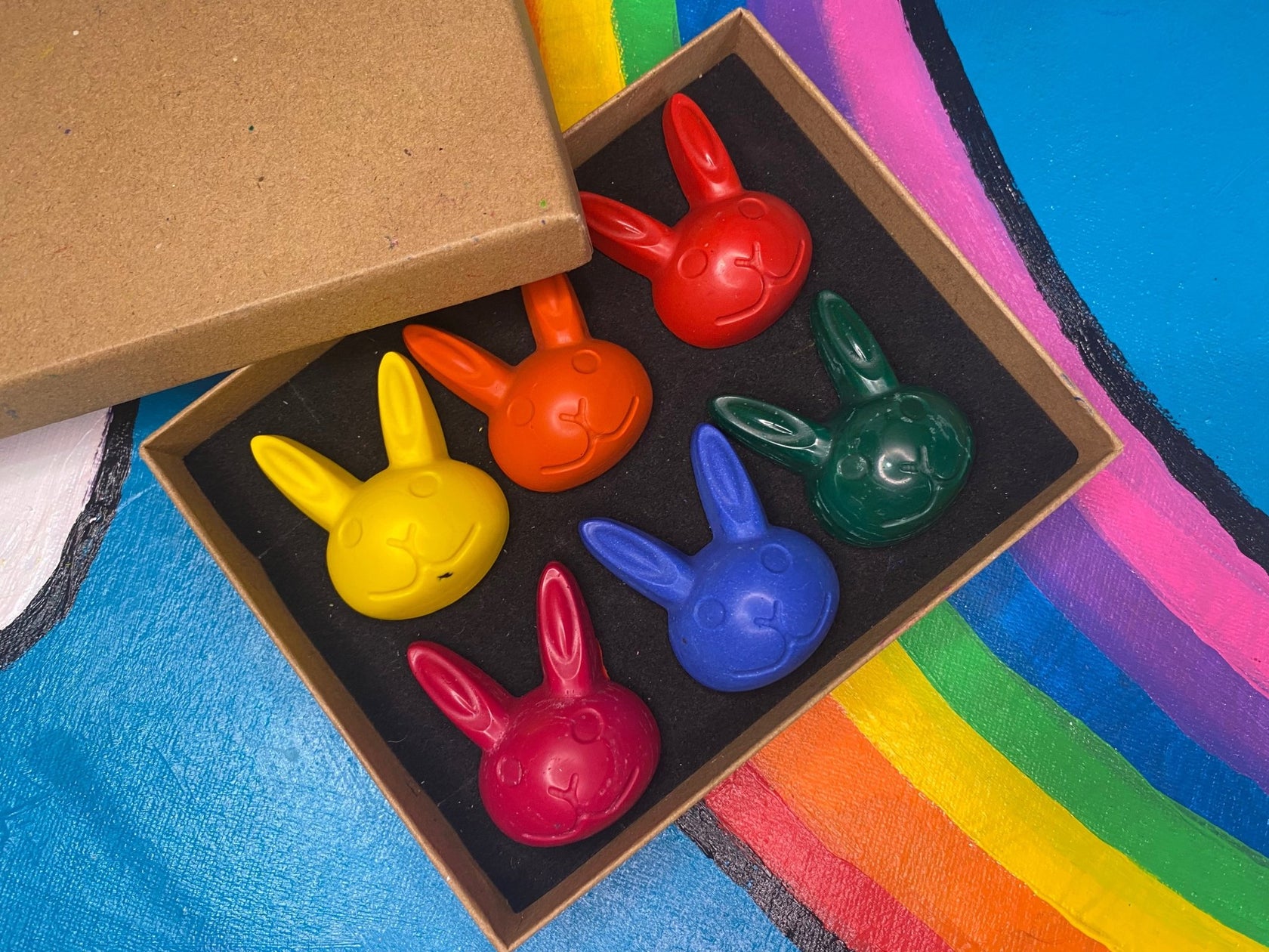 Easter Bunnies Crayon set – Native Crayons