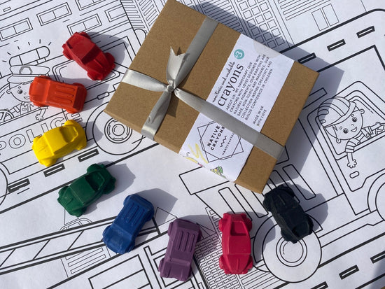 Handmade Car Crayons Set – Native Crayons